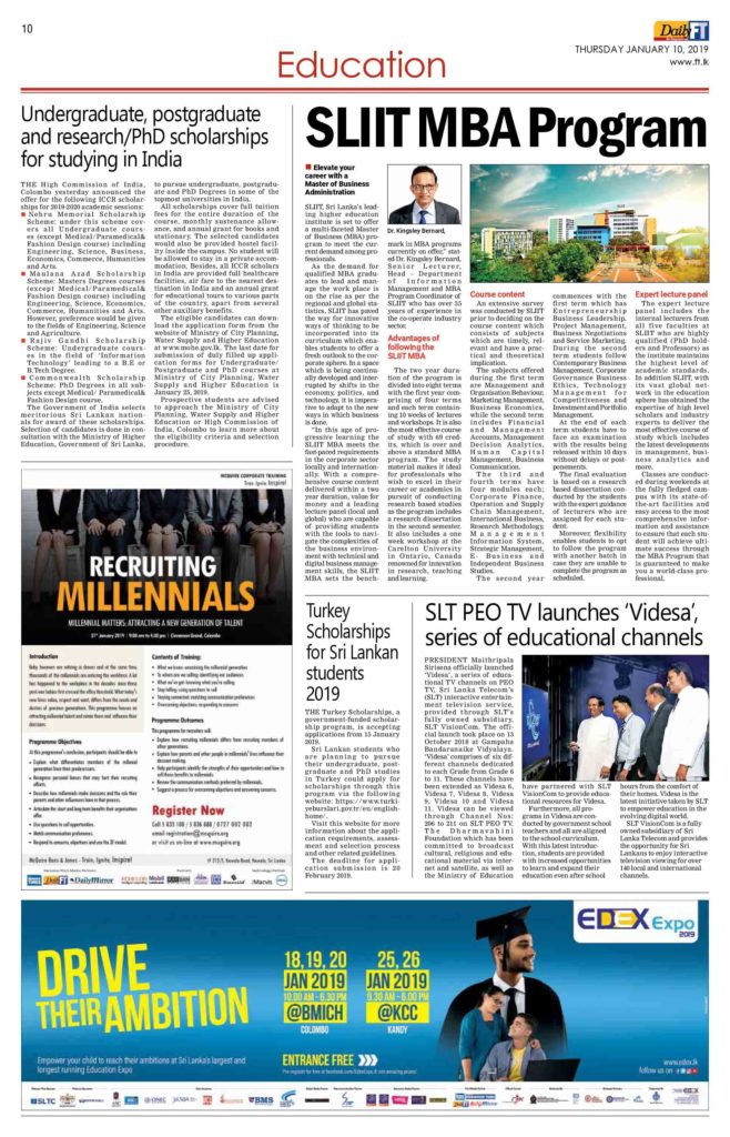 SLIIT MBA Program – Elevate your Career with a Master of Business Administration | SLIIT