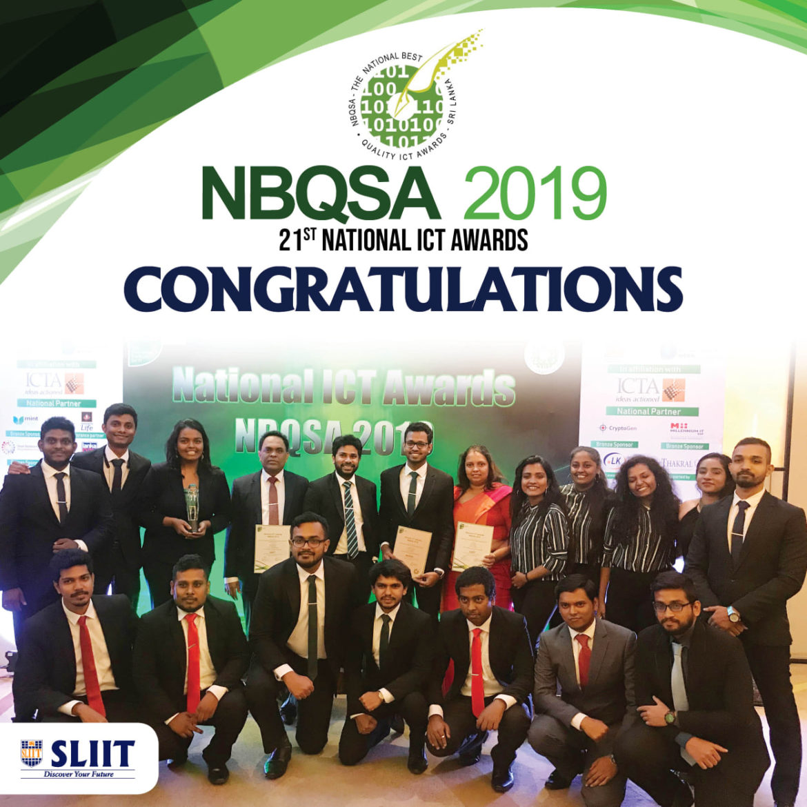 The 21st National ICT AWARDS – NBQSA 2019 | SLIIT
