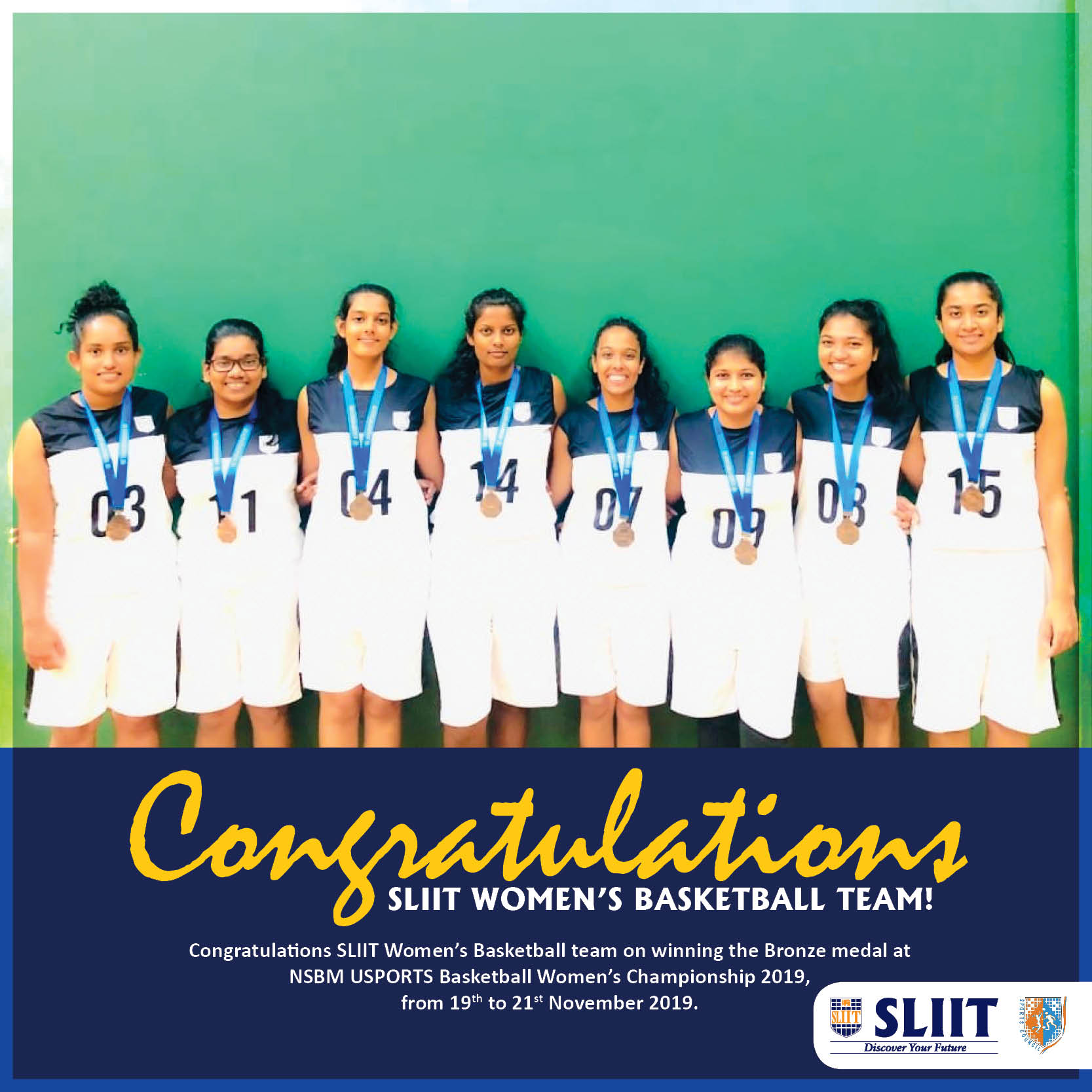 NSBM Green University USPORTS Basketball Women's Championship 2019 | SLIIT