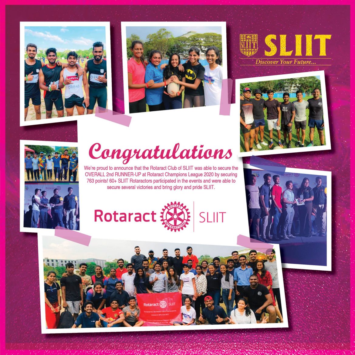 Congratulations Rotaract Club of SLIIT | SLIIT