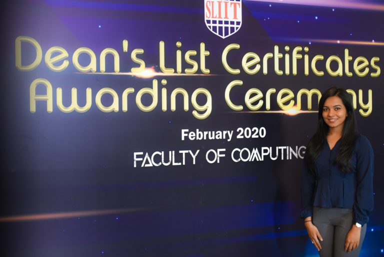 Dean's List Award Ceremony of Faculty of Computing 2020 – SLIIT | SLIIT