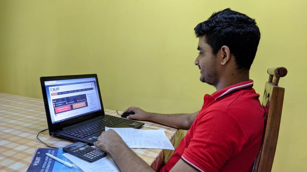 SLIIT Online Exams a resounding success | SLIIT