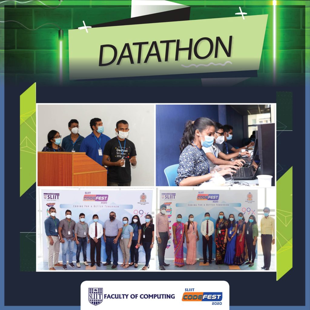 SLIIT Codefest Datathon 2020 -The final rounds were held on the 27th of January 2021 at the ...