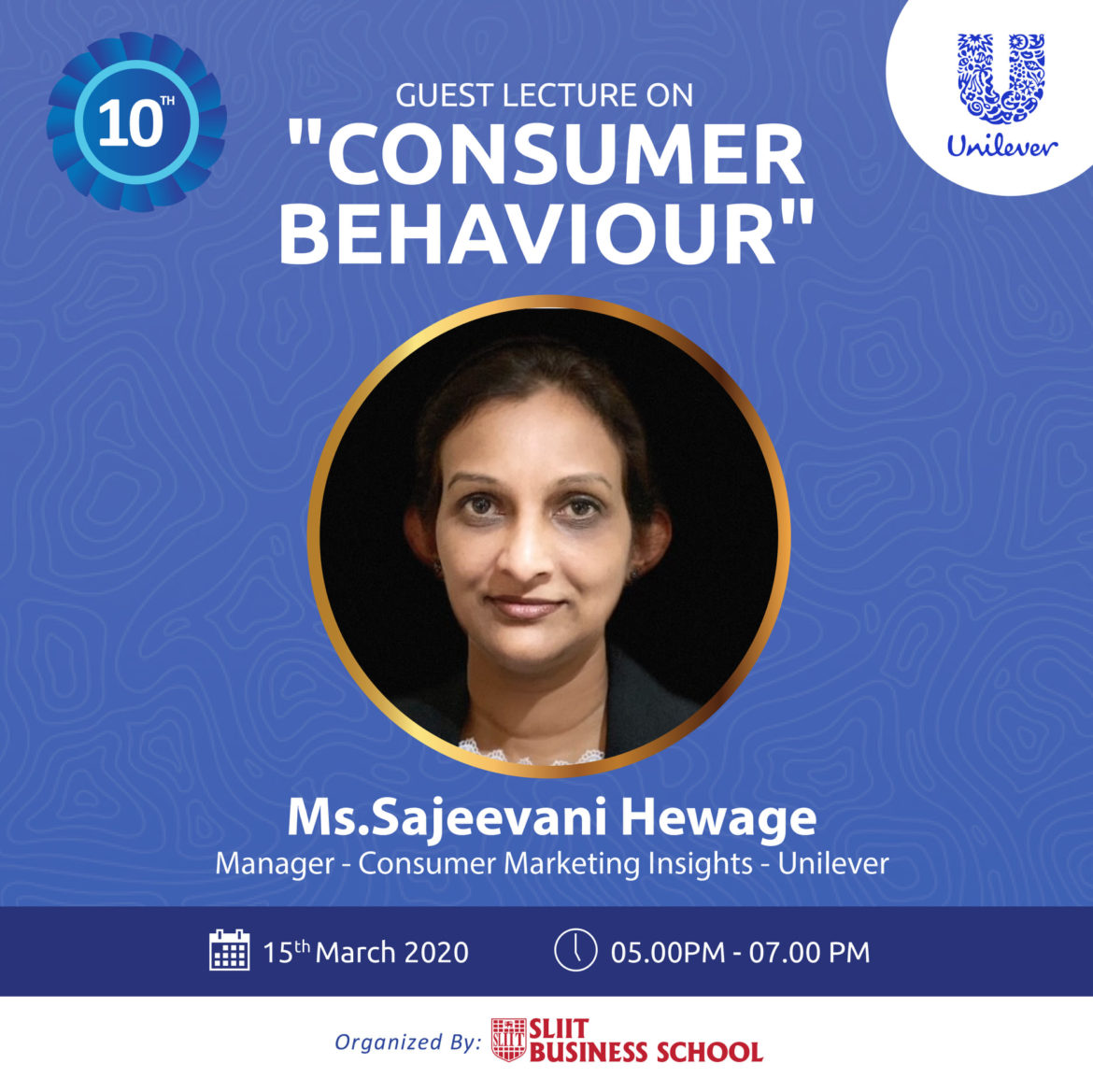 A virtual guest lecture to find out about "Consumer Behaviour" | SLIIT