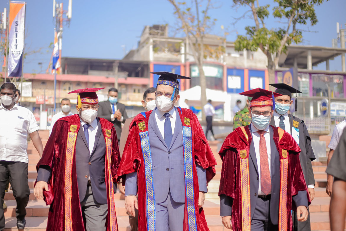 The ceremonial conferment of Degrees of SLIIT graduates was held at ...