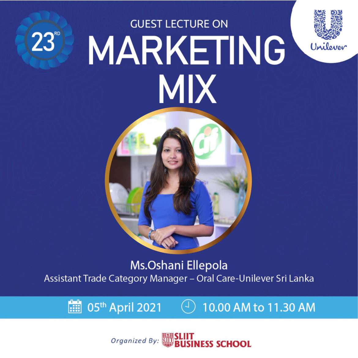 Virtual guest lecture to find out about "Marketing Mix" hosted by ...