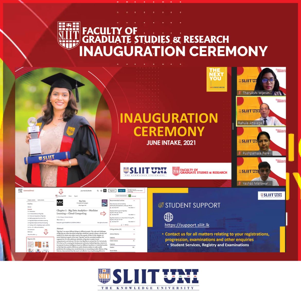 SLIIT MSc/MBA Inauguration 2021 | SLIIT