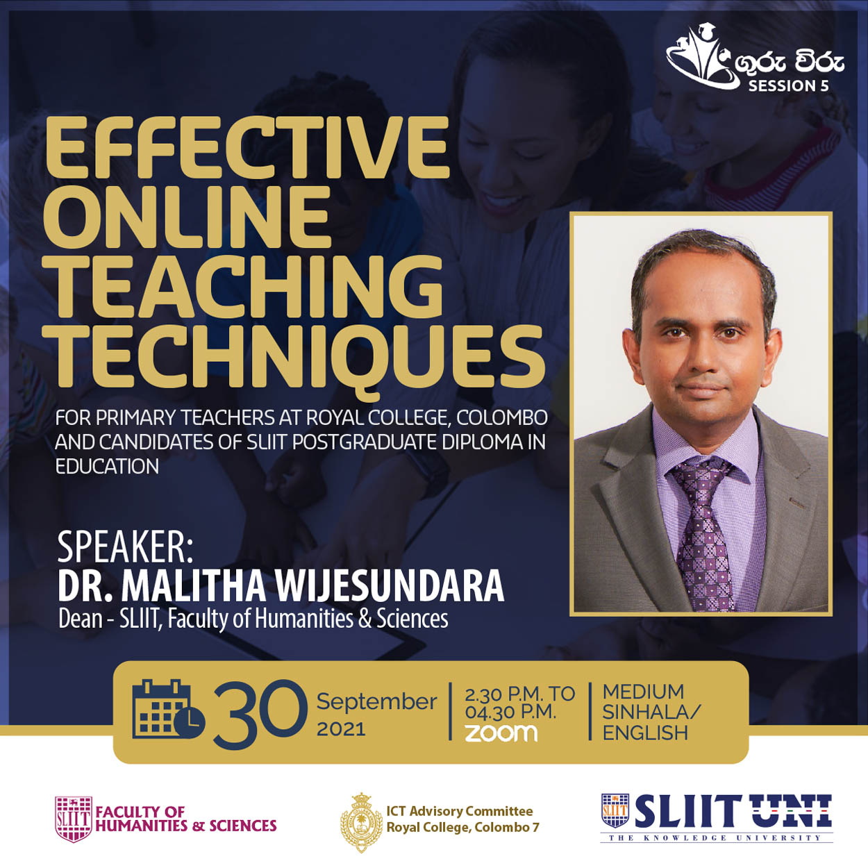 Effective Online Teaching Techniques For Primary Teachers SLIIT Effective Online Teaching Techniques For Primary Teachers SLIIT