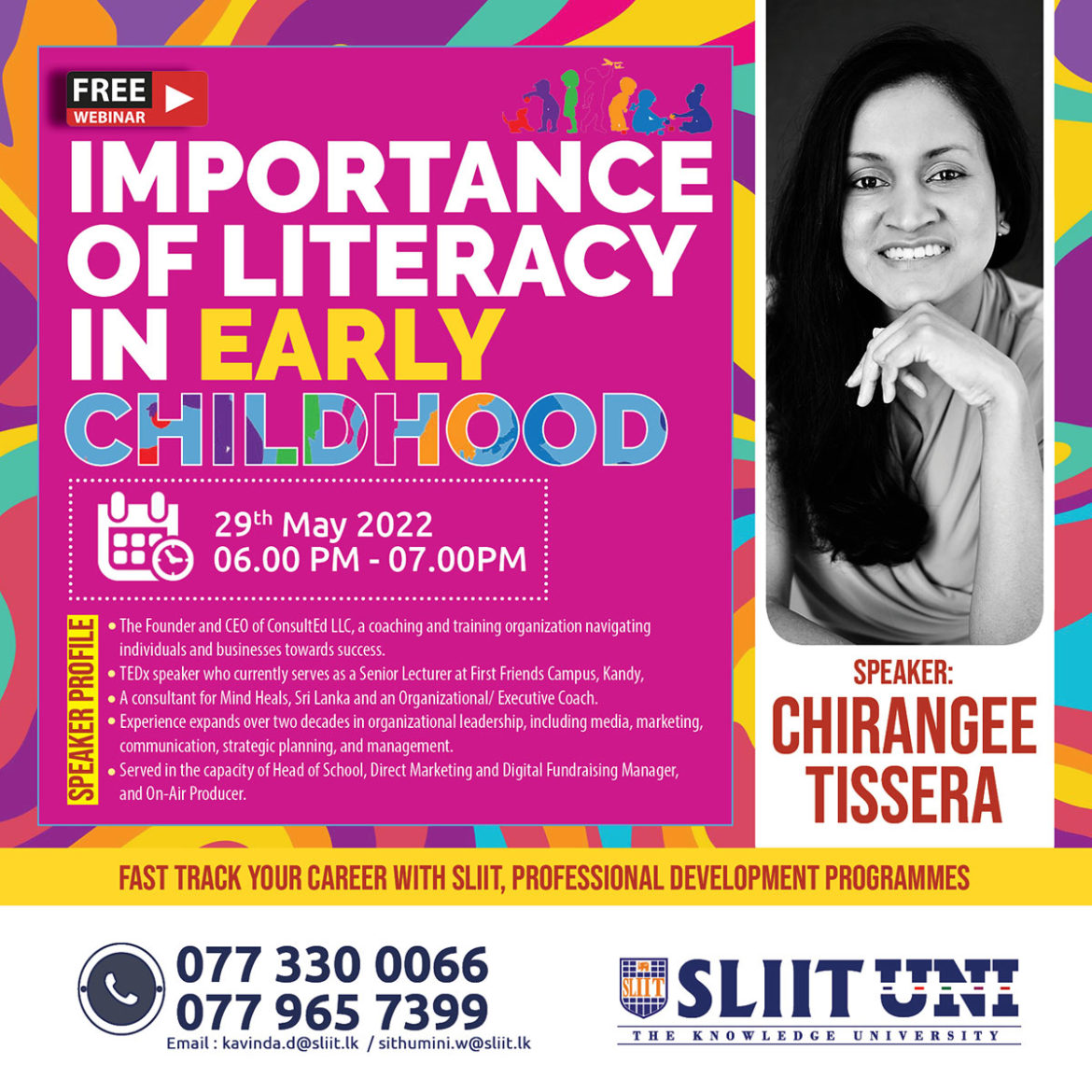 Importance Of Literacy In Early Childhood SLIIT