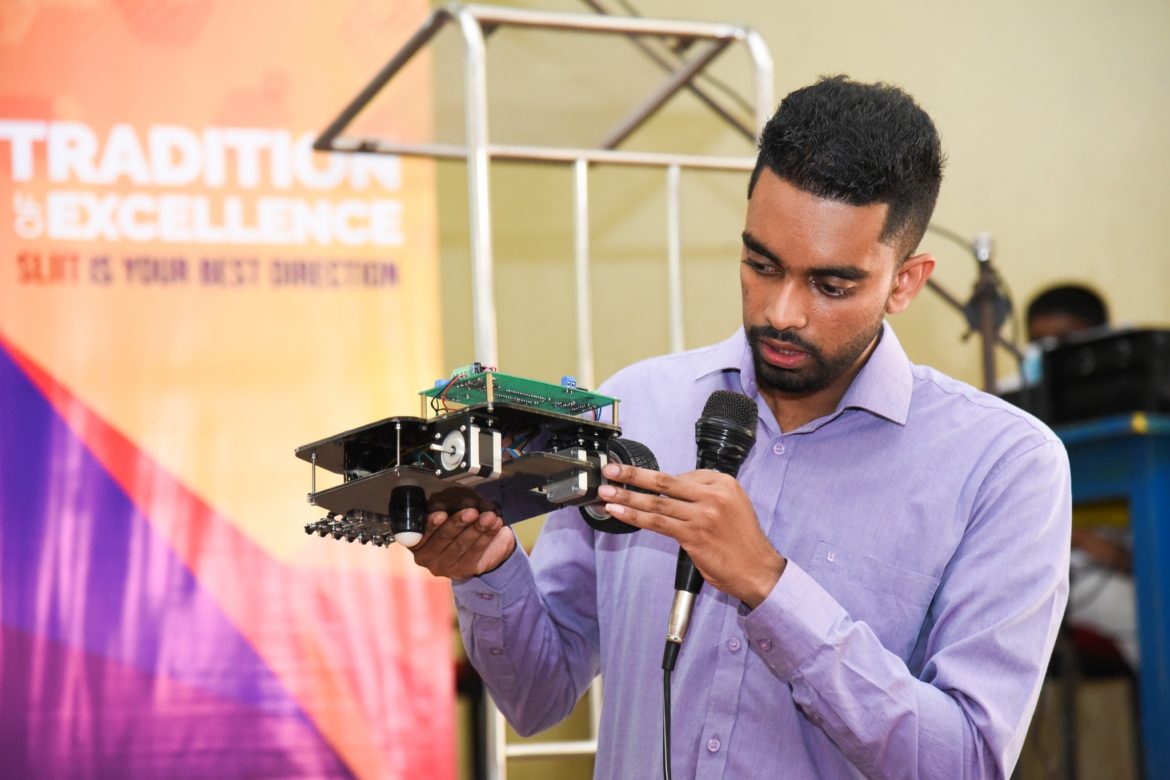 A technical session took place in the main hall of St. Thomas' College ...