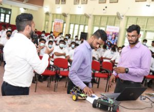 A technical session took place in the main hall of St. Thomas' College ...