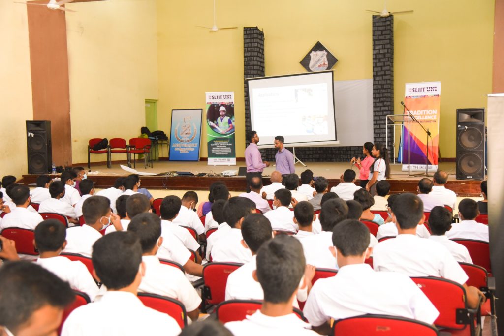 A technical session took place in the main hall of St. Thomas' College ...