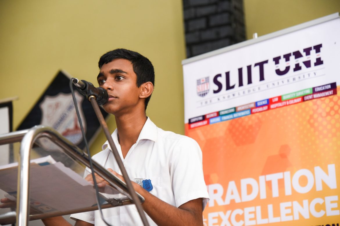 A technical session took place in the main hall of St. Thomas' College ...