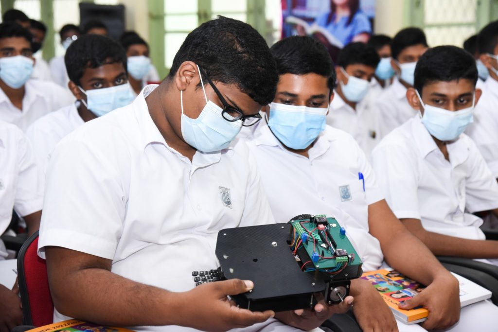 A technical session took place in the main hall of St. Thomas' College ...