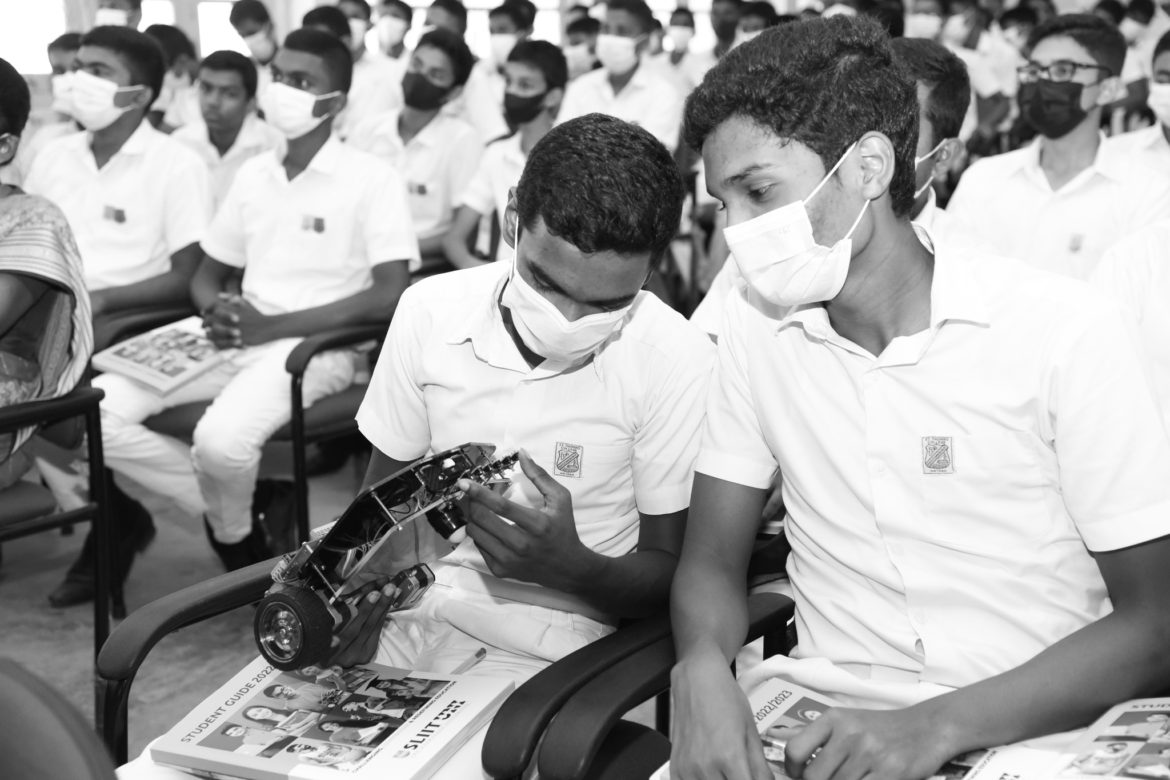 A technical session took place in the main hall of St. Thomas' College ...