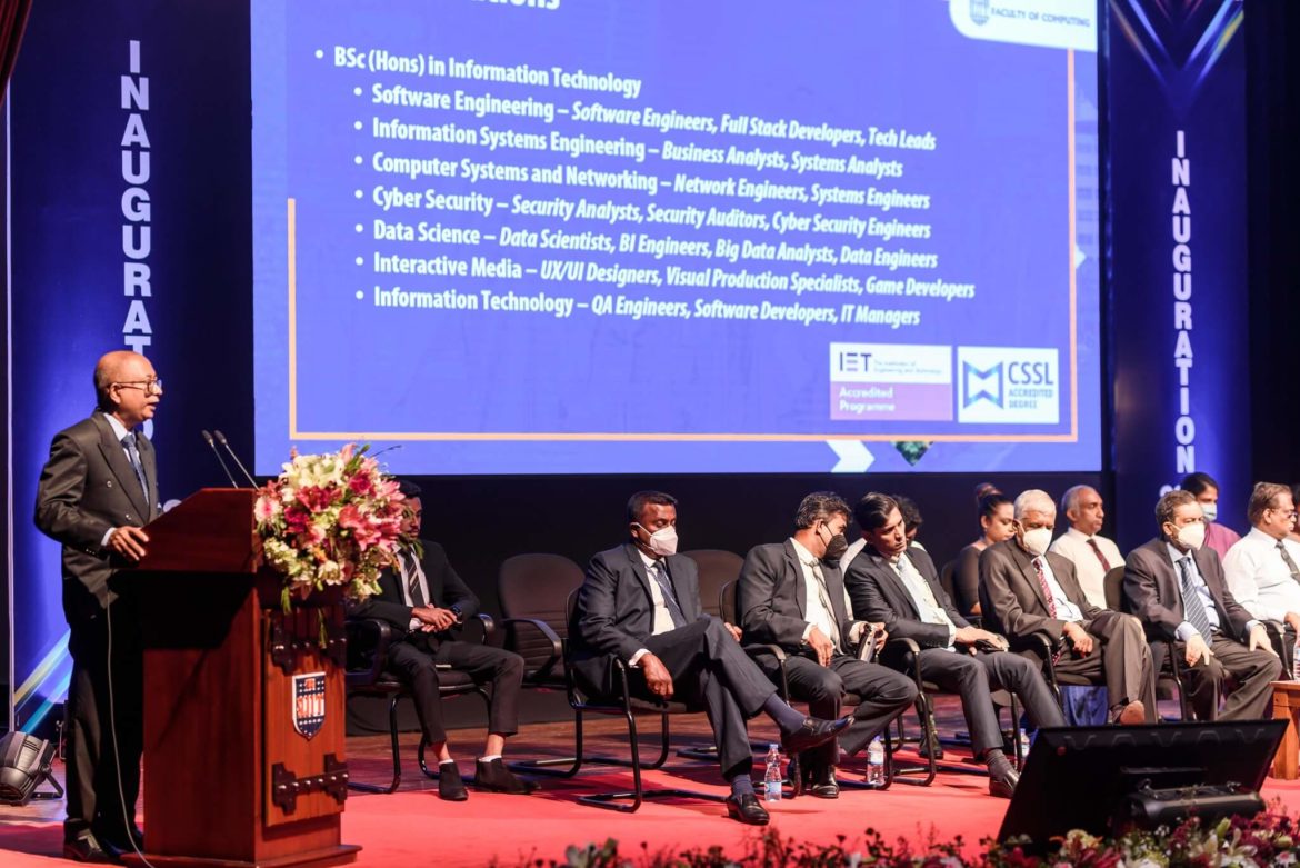 Inauguration Ceremony of Undergraduate Degree Programmes 2022 | SLIIT