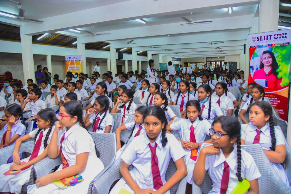 A workshop at Vivekananda College in Colombo for young adults with ...