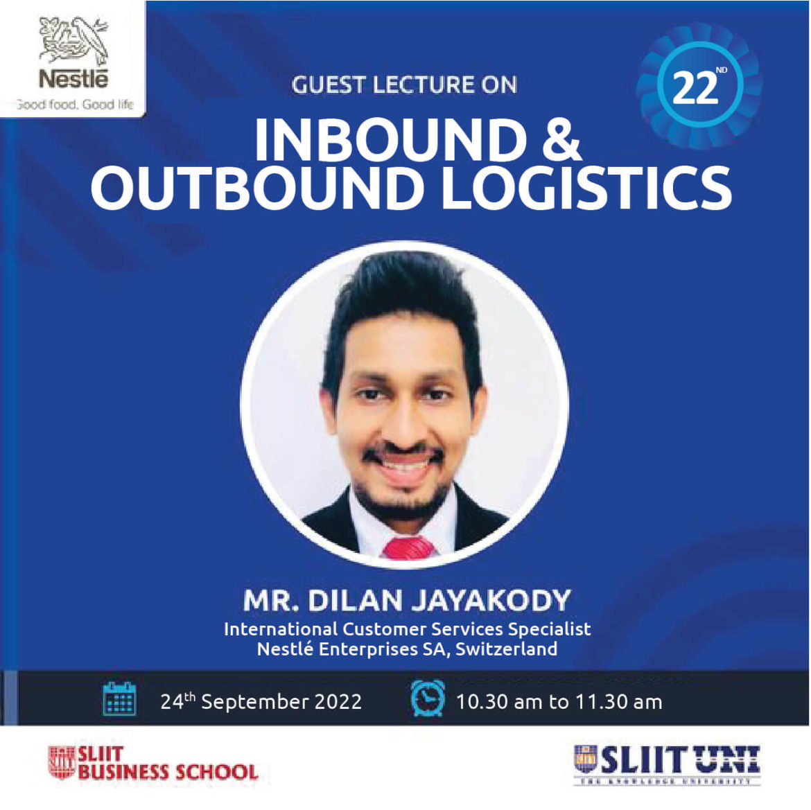 SLIIT Business School presents 22nd virtual guest lecture with Nestle ...