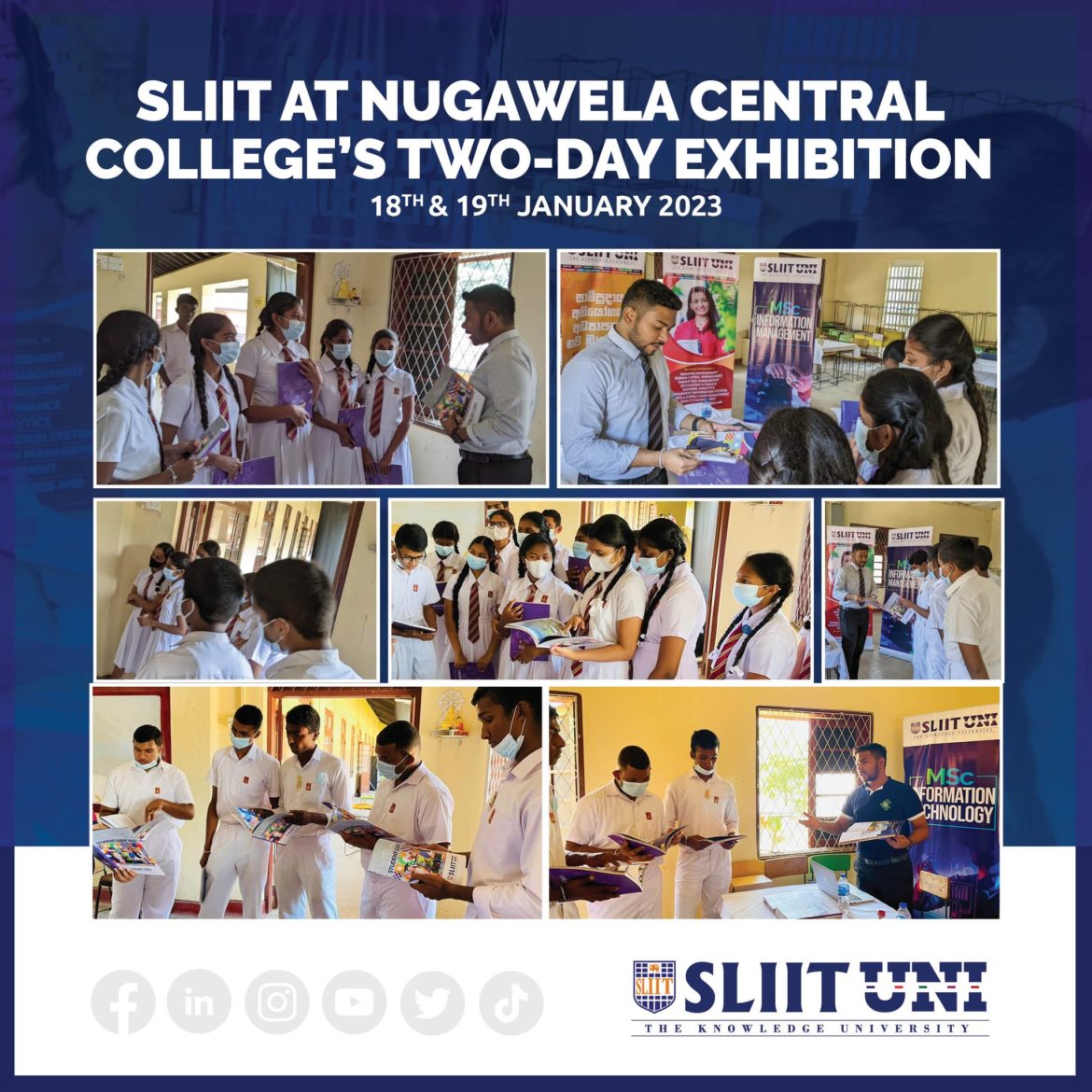 SLIIT at Nugawela Central College's Two-Day Exhibition | SLIIT