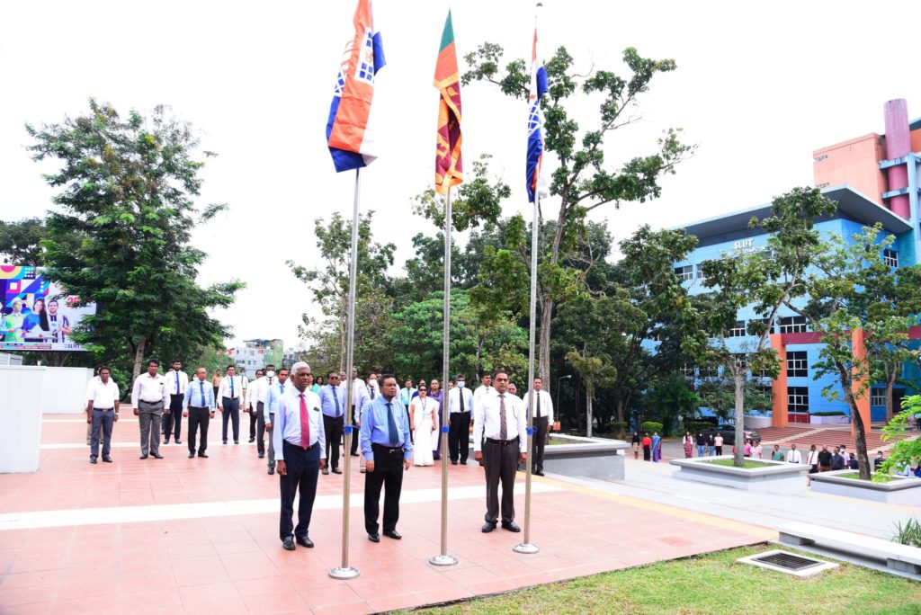 SLIIT celebrated Sri Lanka's 75th independence commemoration at SLIIT Malabe campus | SLIIT