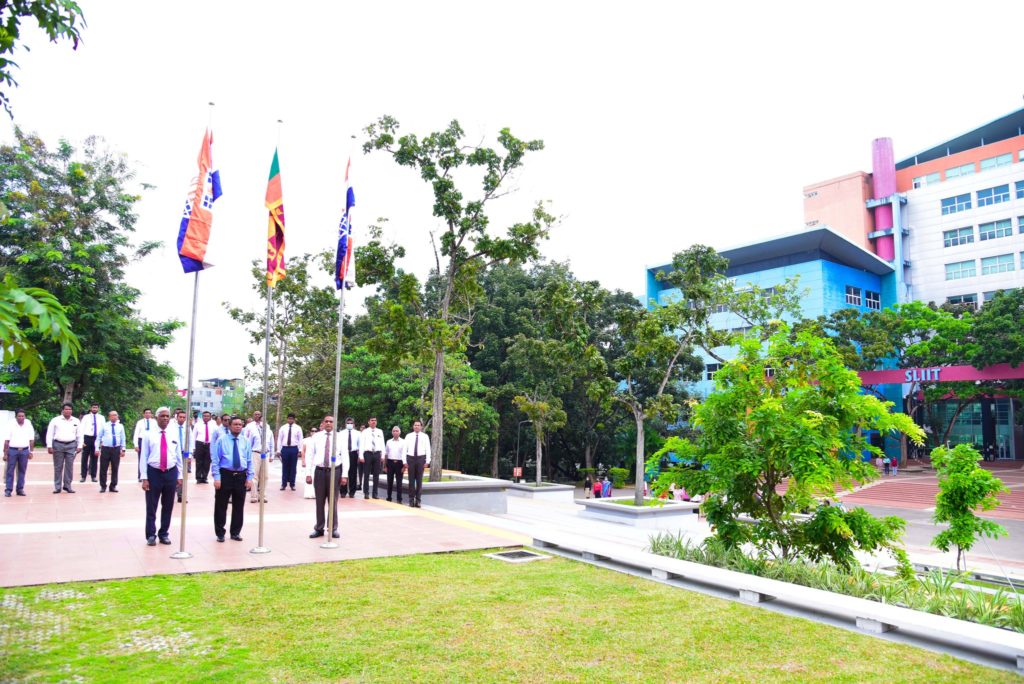 SLIIT celebrated Sri Lanka's 75th independence commemoration at SLIIT Malabe campus | SLIIT