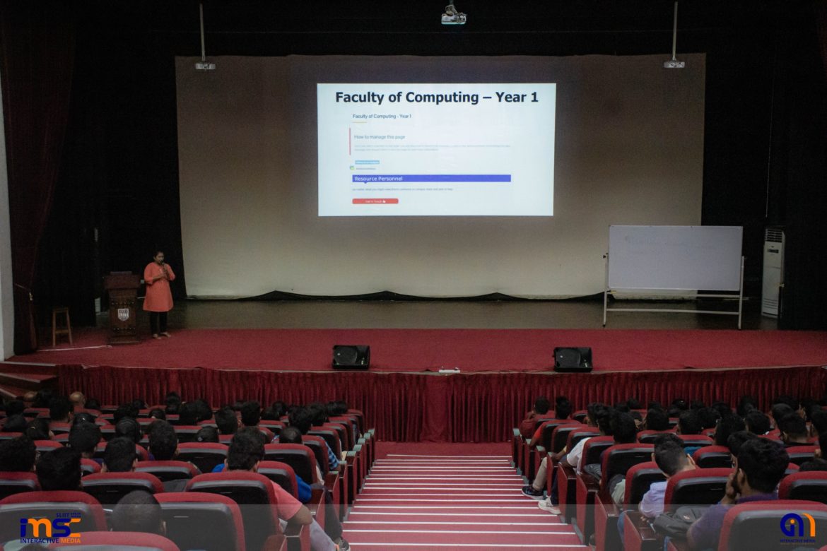 The Faculty of Computing – SLIIT held an inauguration session to Welcome the new Class of 2023 ...