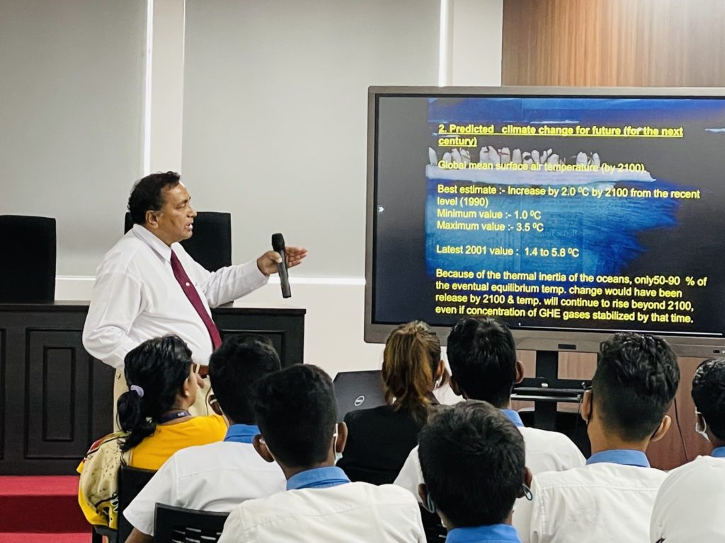 Successfully concluded a seminar on Climate Change to mark World ...