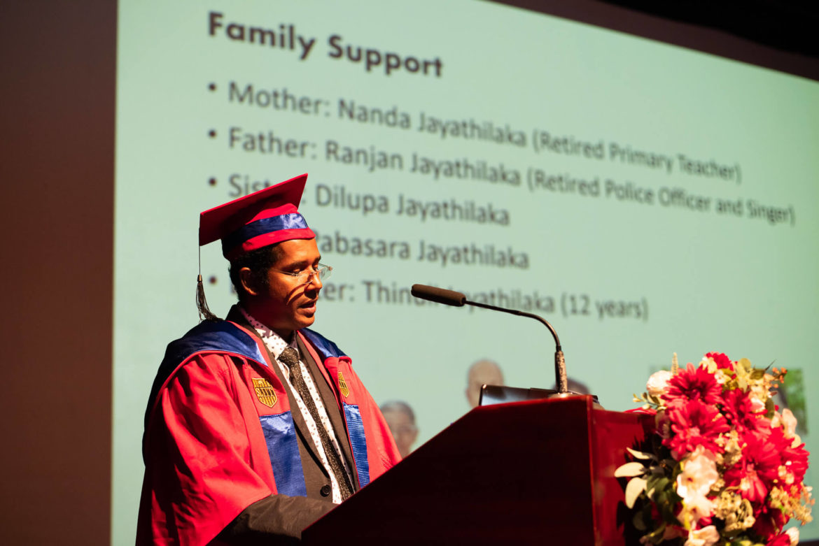 Congratulations, Professor Ruwan Jayathilaka | SLIIT
