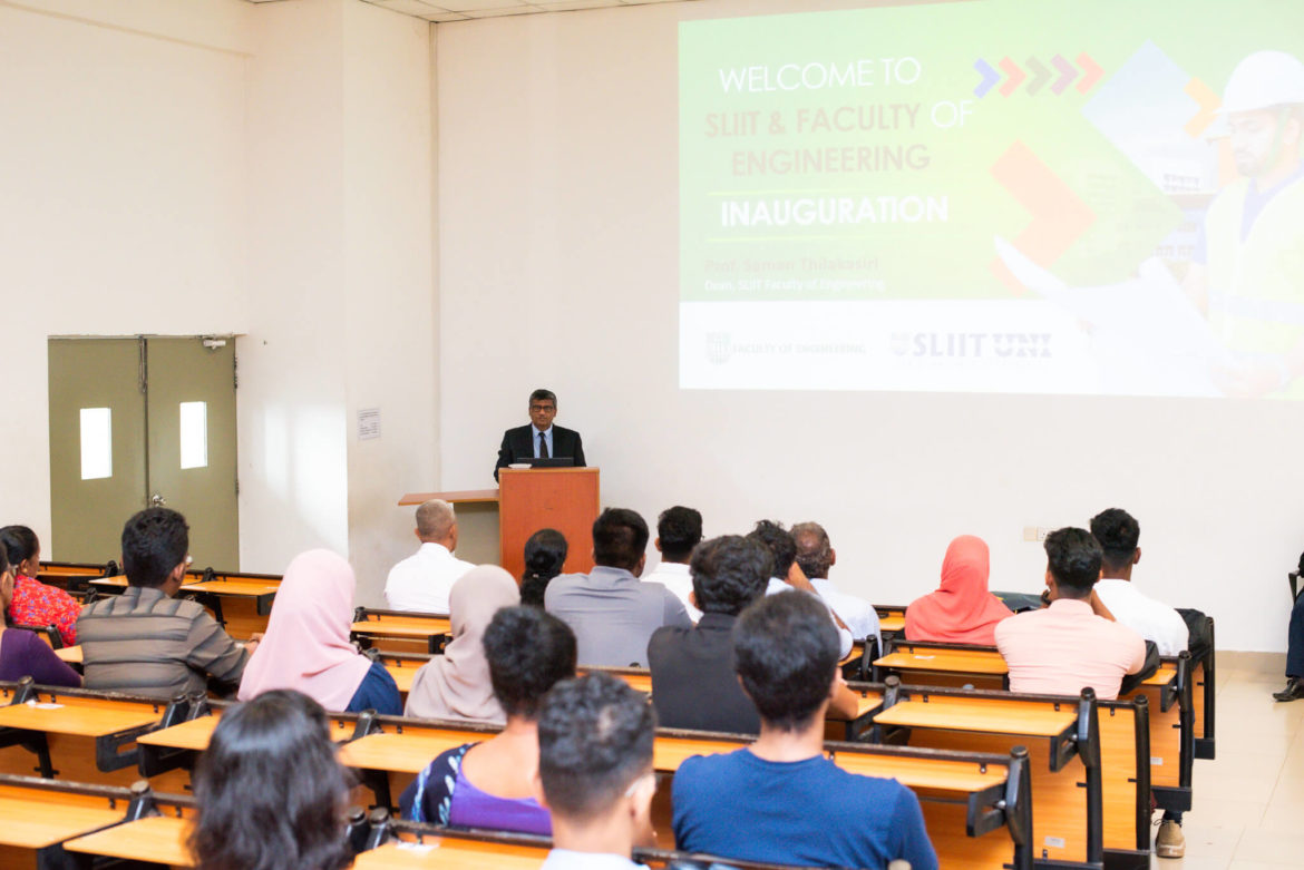 A Heartfelt Welcome to New Students at SLIIT Faculty of Engineering | SLIIT