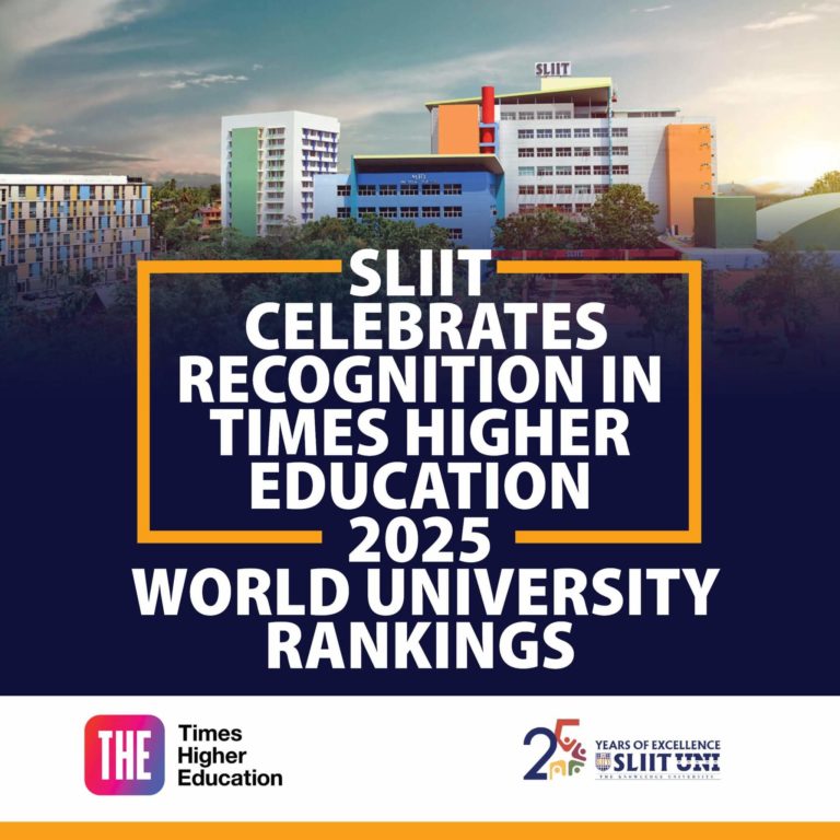 SLIIT Secures Top Spot in Sri Lanka's Non-State University Rankings for ...