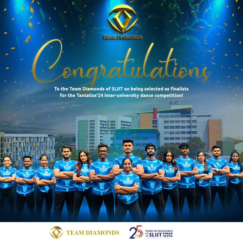 SLIIT Team Diamonds Shines at Tantalize 2024 Inter-University Dance Competition!! | SLIIT