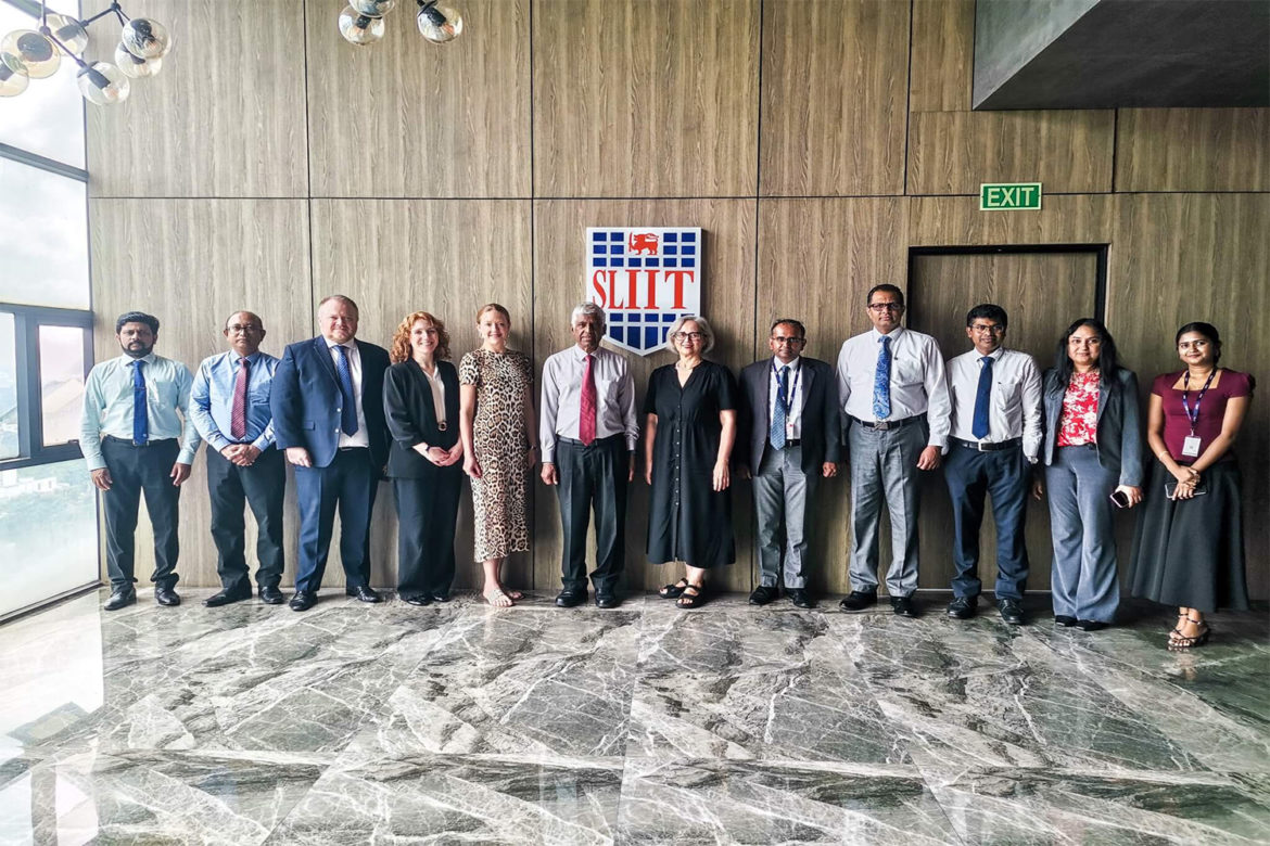 SLIIT warmly welcomed a distinguished delegation from Manchester ...